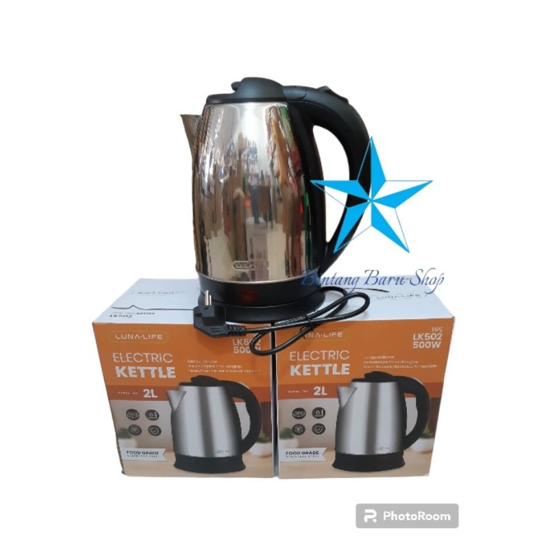 Jual Teko Listrik / Electrik Kettle Ardo / Kettle Listrik Luna Life ...