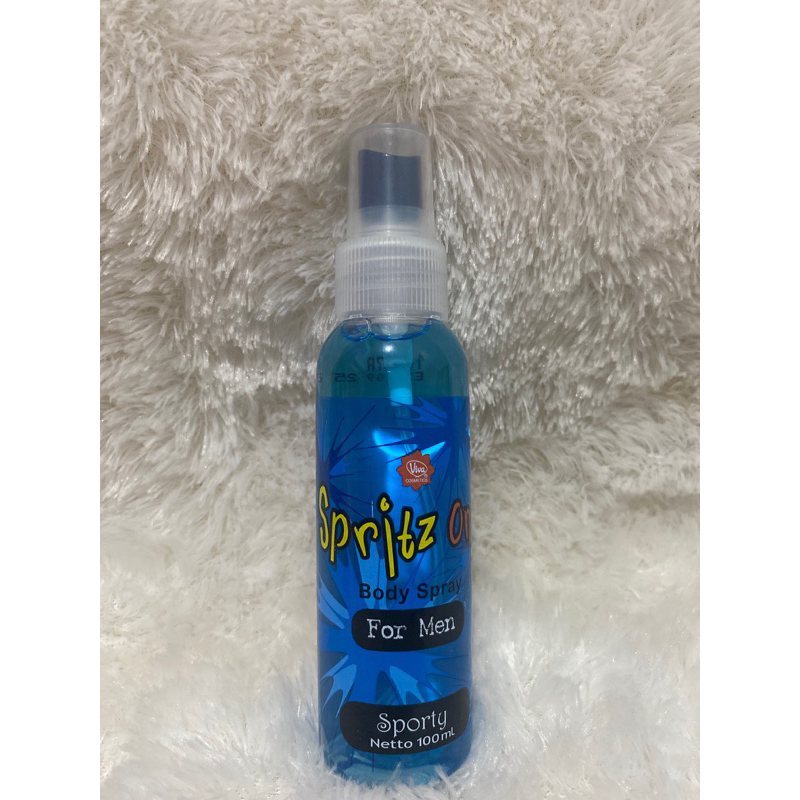 Jual Viva Body Spray Spritz On For Men with Antibacterial Active ...