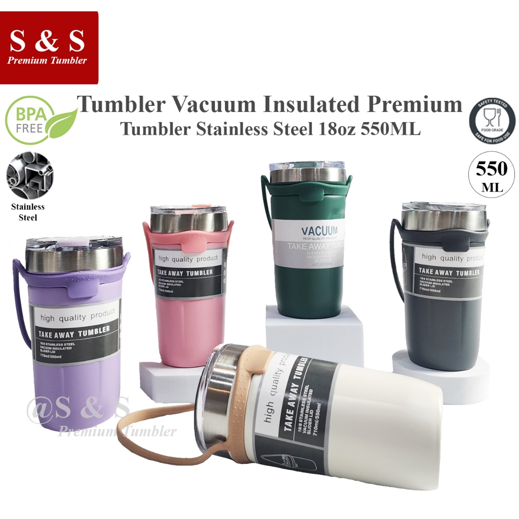 Jual (TM-021)Tumbler Vacuum Insulated Premium/Tumbler Take Away Coffee ...