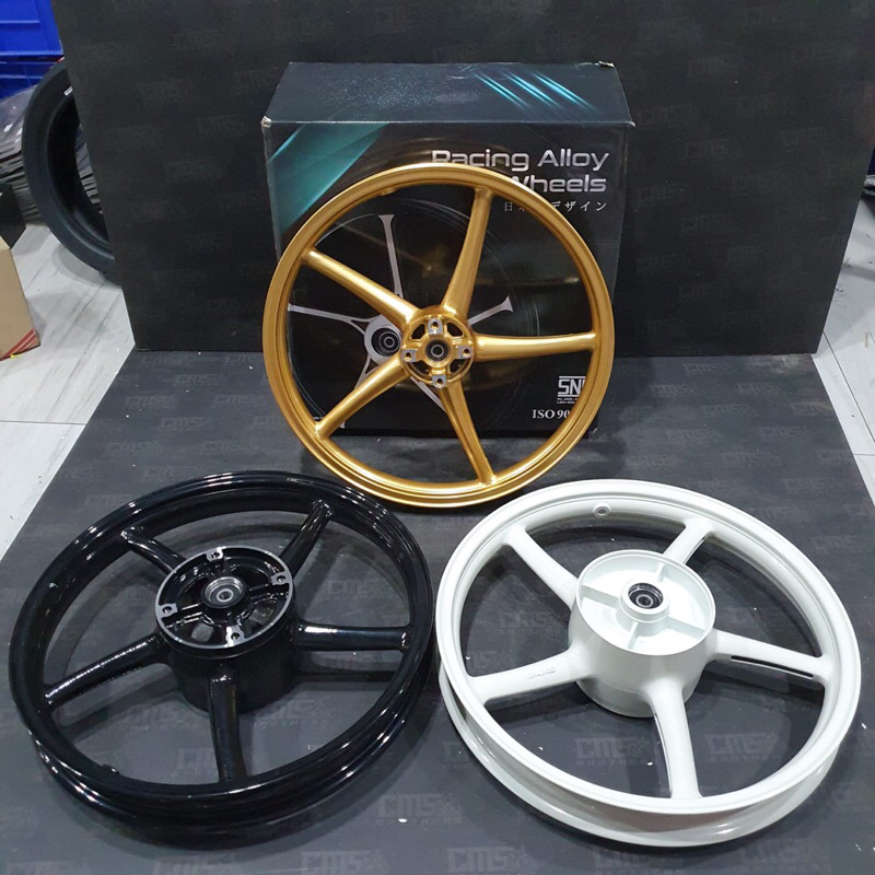 Jual Velg Velek Racing CNC 522 P5 R17 Honda Sonic Supra GTR 150 ...