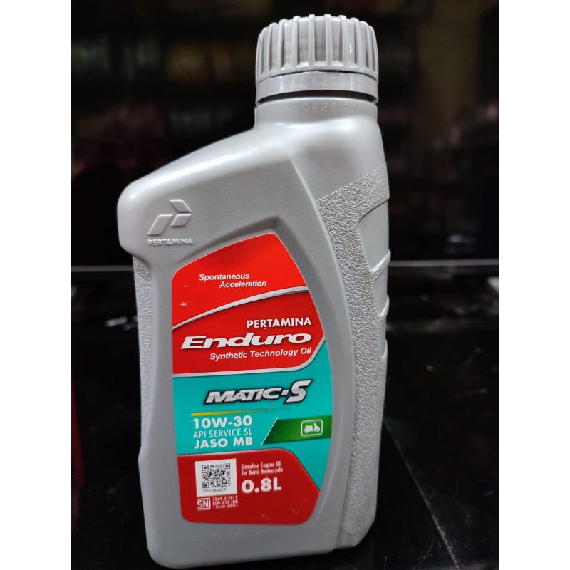 Jual ENDURO MATIC S 10W-30 0,8 Liter Oli Pertamina | Shopee Indonesia