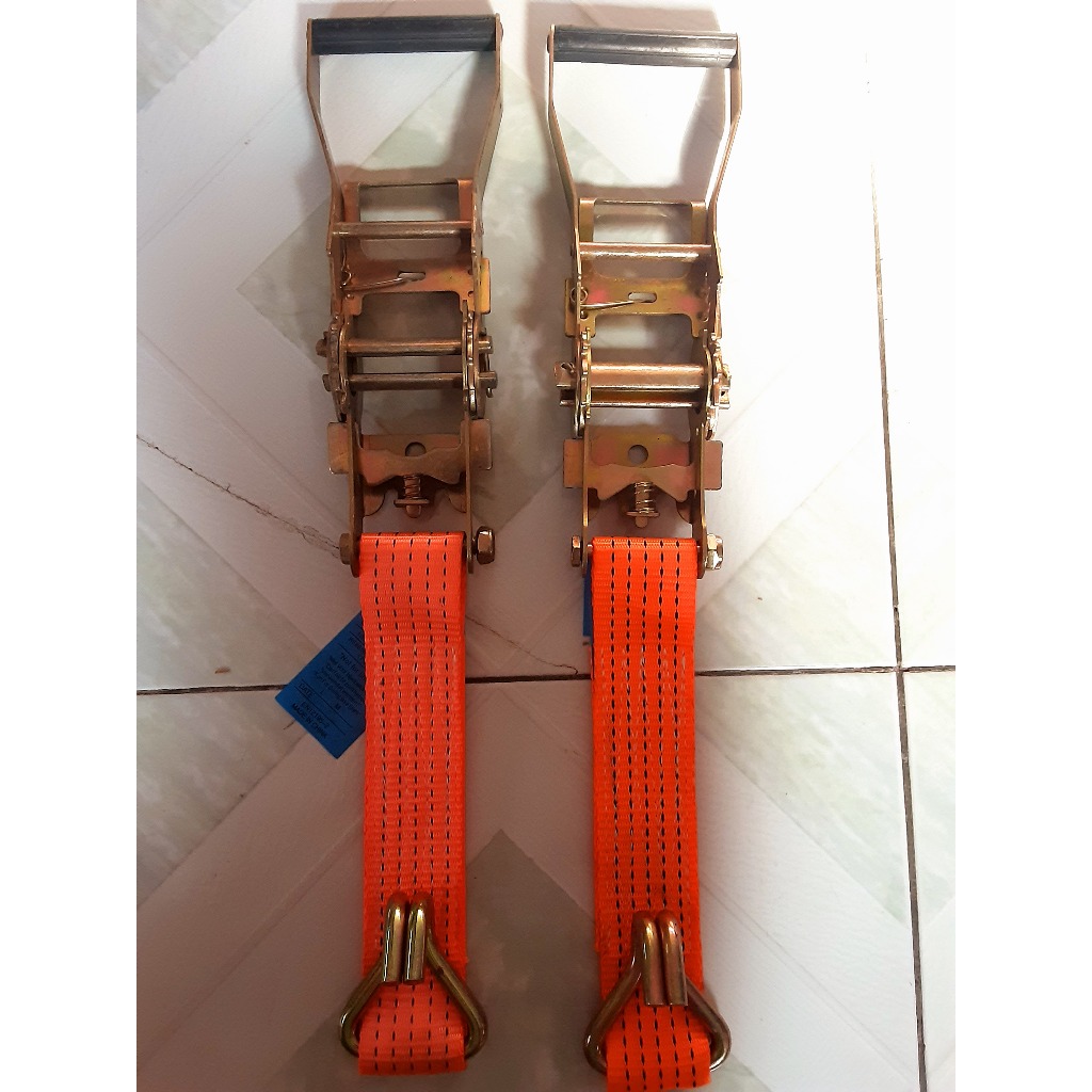 Jual Kepala besi penarik trek belt rachet tie down tali krek 5 cm 2 ton ...