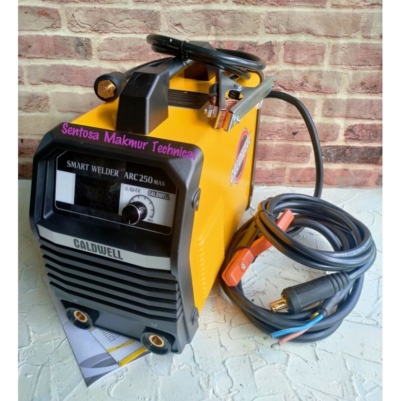 Jual CALDWELL ARC 250 MAX Inverter Trafo Las Welding Machine Digital ...