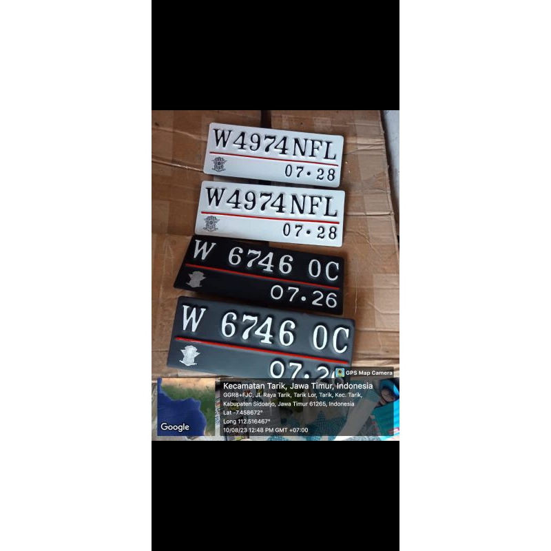 Jual plat motor baut tanam font variasi dan logo terang | Shopee Indonesia