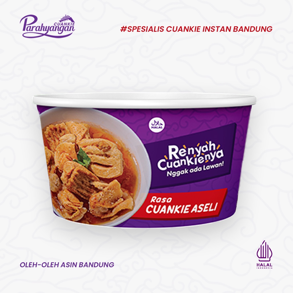 Jual CUANKIE PARAHYANGAN INSTAN RASA CUANKIE ASELI - OLEH OLEH BANDUNG ...