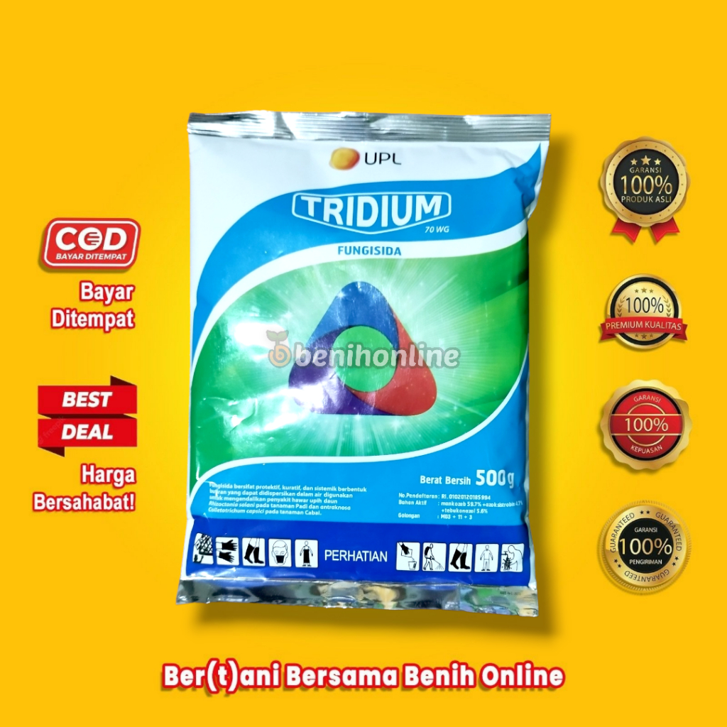Jual FUNGISIDA TRIDIUM 70 WG UPL 500gr | Shopee Indonesia