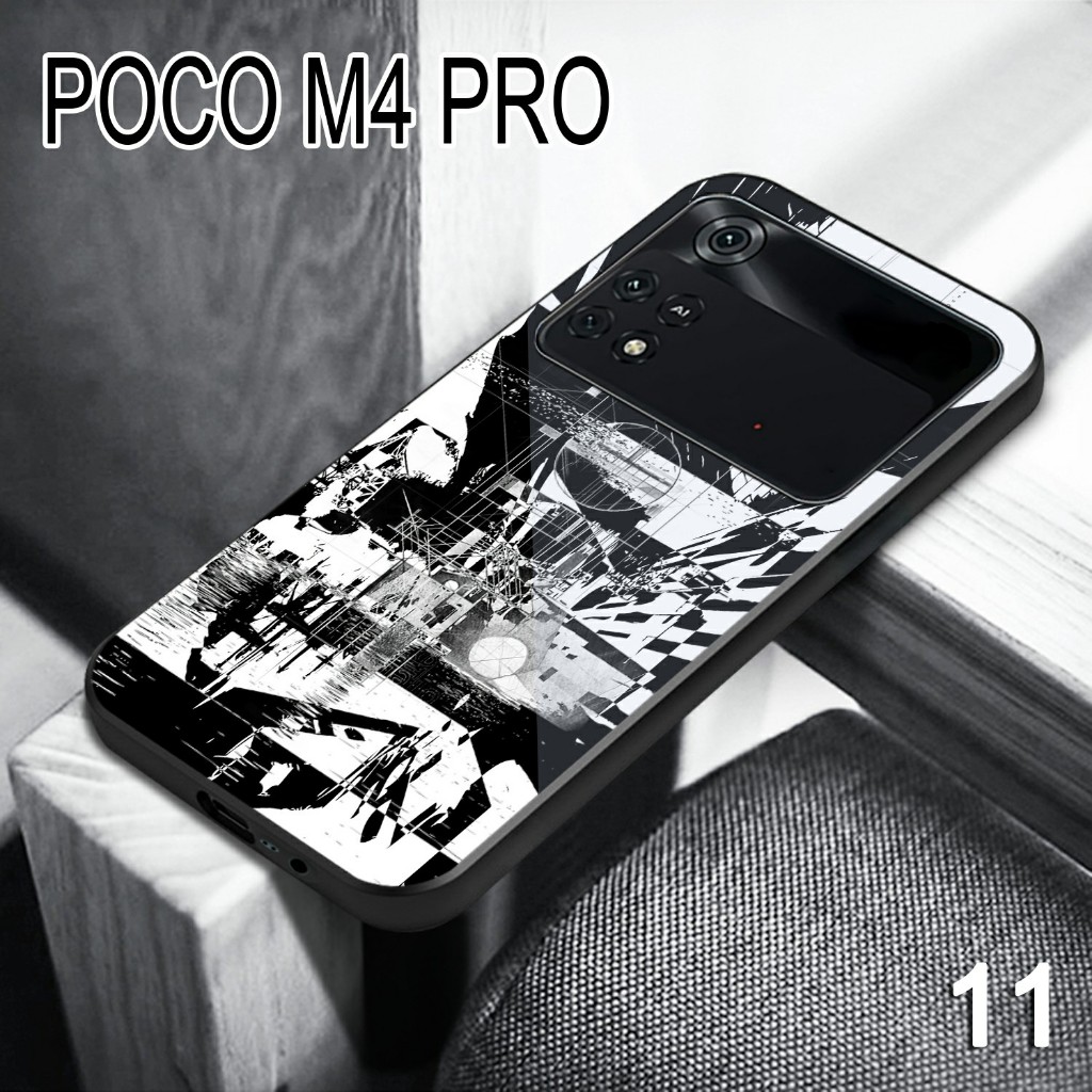 Jual Case Poco M4 Pro (H1375) Softcase Glass Kilau Poco M4 Pro Casing ...