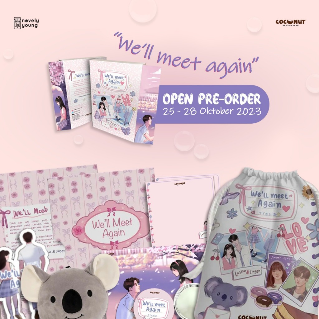 Jual Novel We’ll Meet Again - Tresia - Coconut Books - Gratis Biaya Packing | Shopee Indonesia