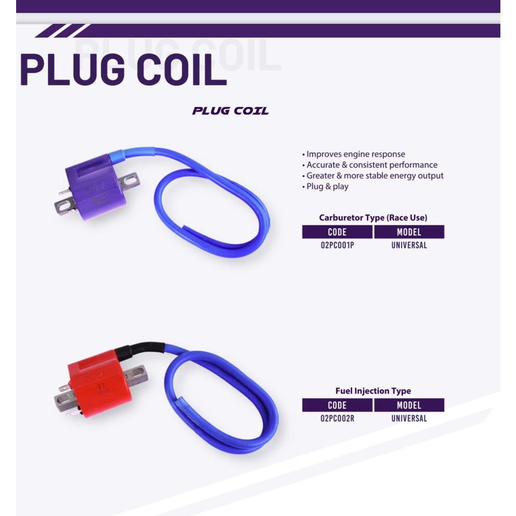 Jual PLUG COIL UMA RACING OR KOIL UMA RACING CDI DAN ECU INJEKSI ...