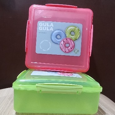 Jual Technoplast Tempat Kue Donat Box Jajanan Pasar Serbaguna Food ...