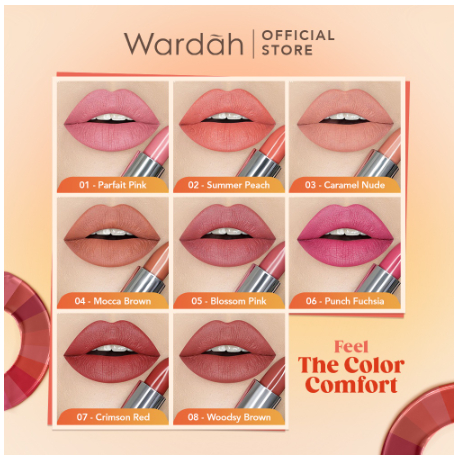Jual WARDAH COLORFIT ULTRALIGHT MATTE LIPSTICK - RINGAN, NYAMAN DAN ...