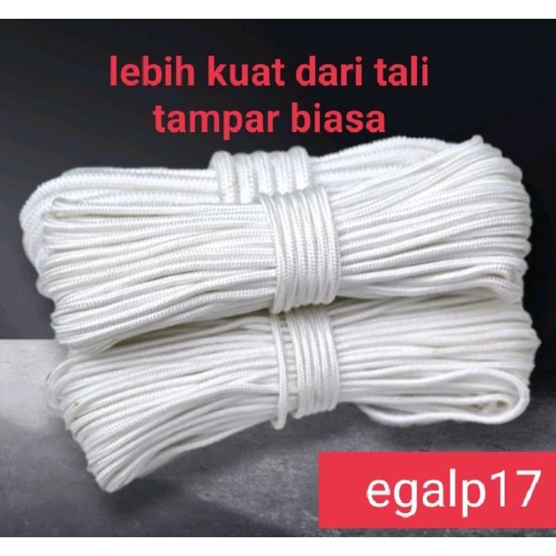 Jual Tali Tambang Nilon atau Tambang Katun atau tali karmantel 6 Mm ...