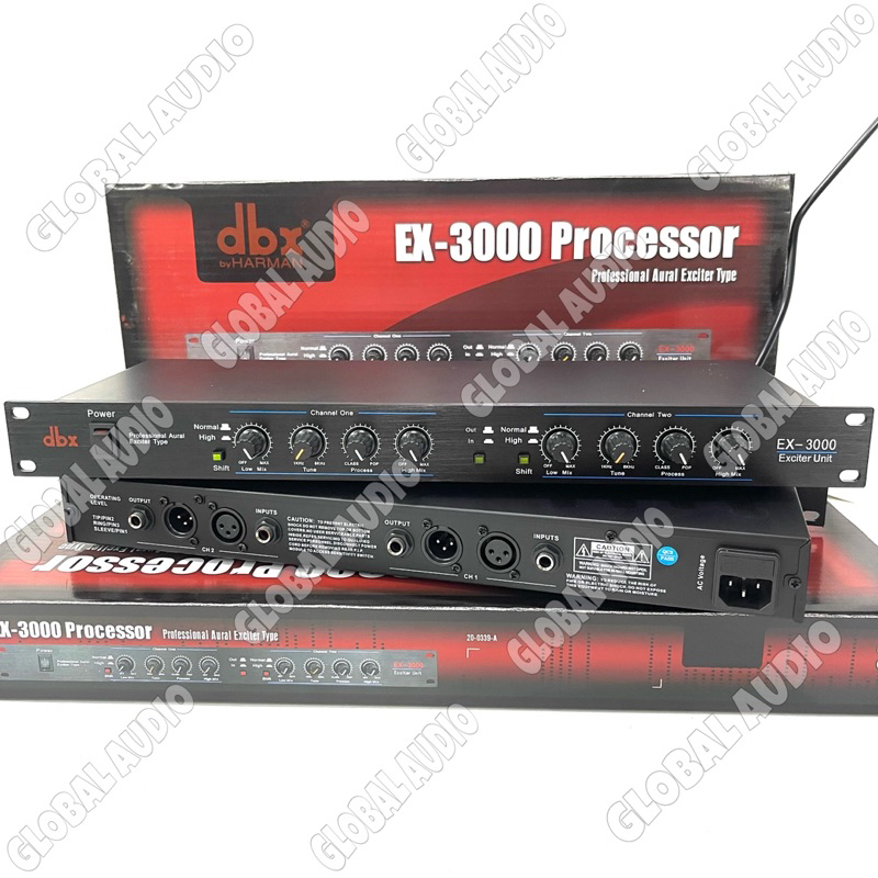 Jual Processor DBX EX 3000 Audio Processor (Grade A+ ) dbx ex3000 ex ...