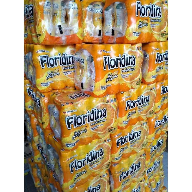 Jual Floridina Orange 1 slop isi 12 botol | Shopee Indonesia
