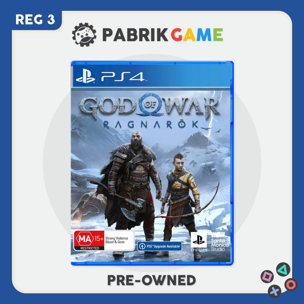 Jual BD KASET PS4 GOD OF WAR RAGNAROK | Shopee Indonesia
