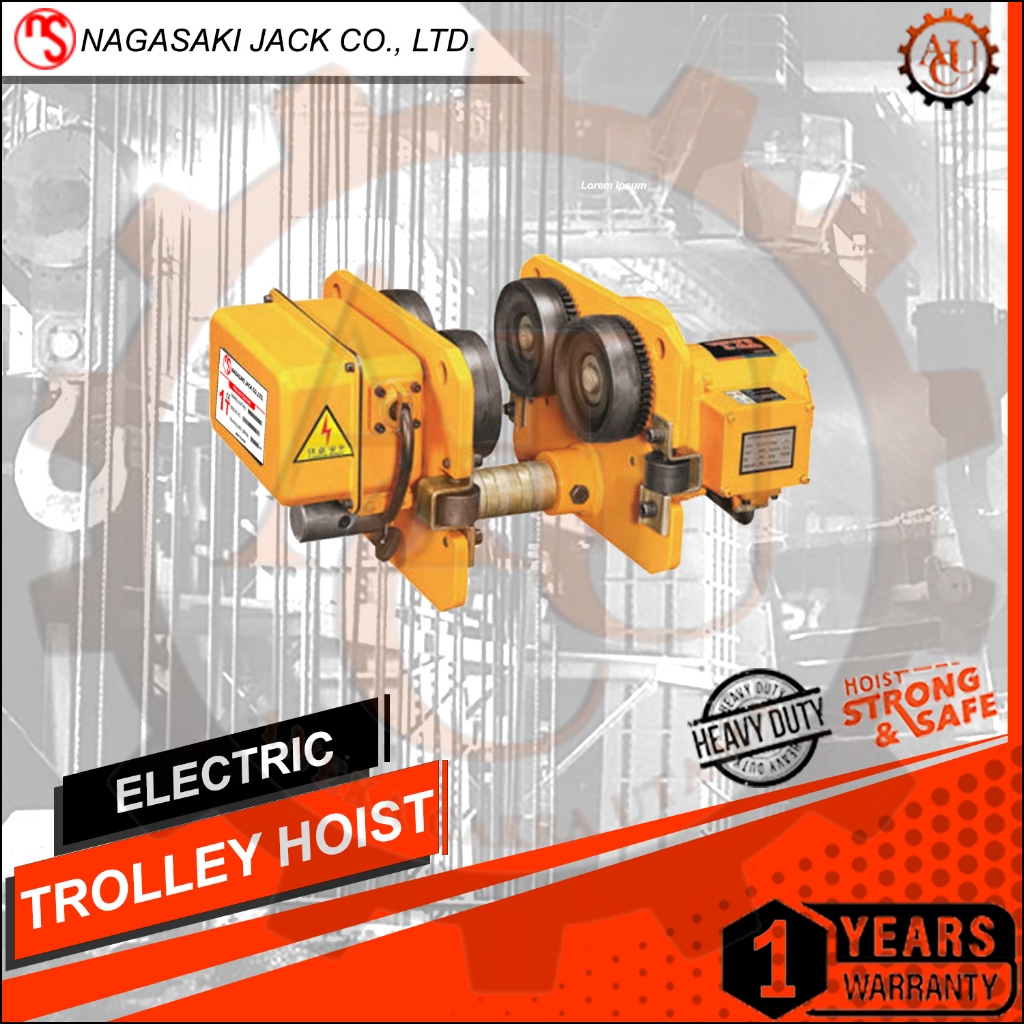 Jual Electric Trolley 5 Ton ( Electric Chain Hoist Trolley ) Made in ...