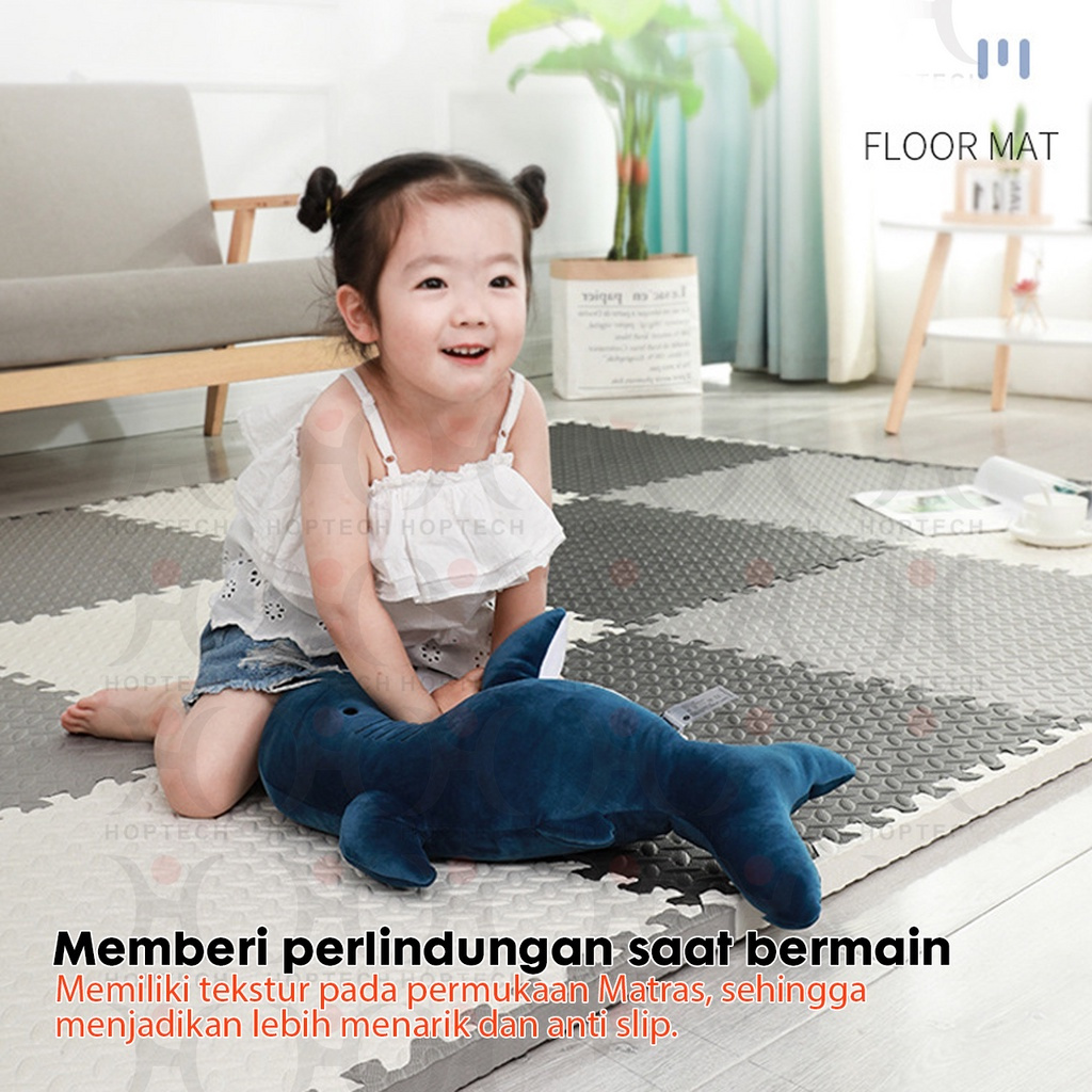 Jual COD AM Matras Eva Karpet Puzzle Evamat 30x30cm Tebal 1cm Alas ...