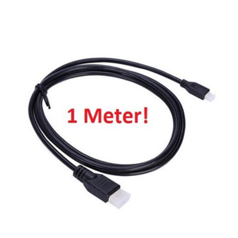 Jual Kabel HDMI 1 Meter untuk Receiver DVD Komputer | Shopee Indonesia