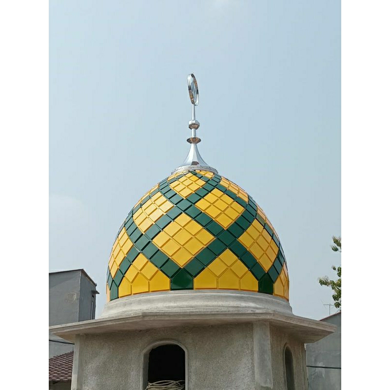 Jual KUBAH PANEL UKURAN 2 METER/KUBAH MASJID PANEL GALVALUME UKURAN 2 ...