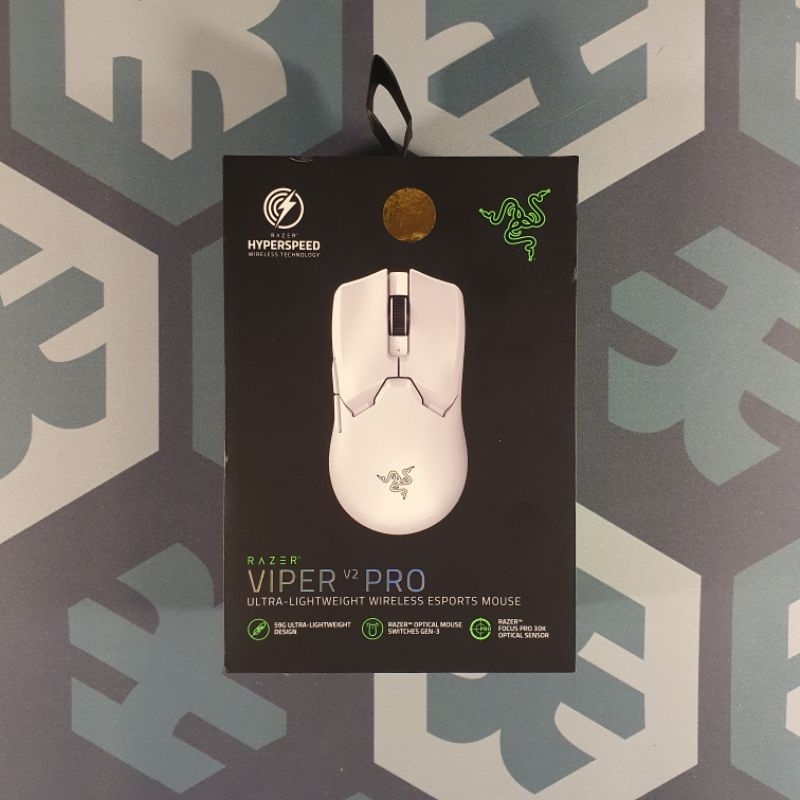 Jual Razer Viper V2 Pro Ultra Light Weight Wireless Gaming Mouse White ...