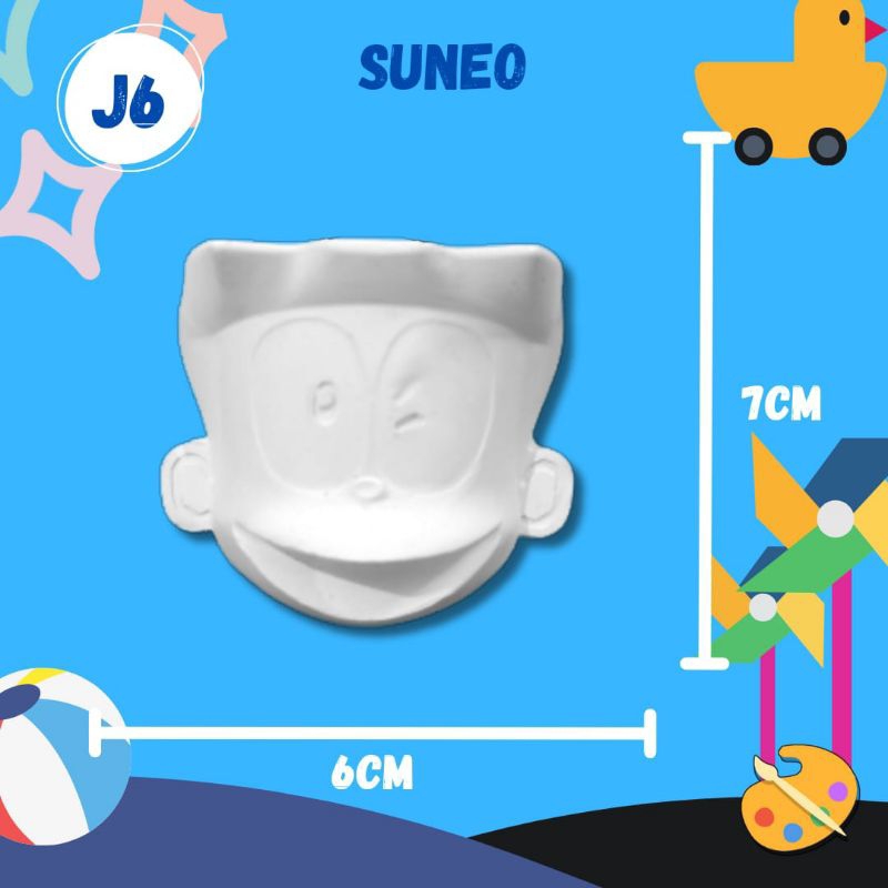 Jual Melukis Patung Gypsum Sepecial Edisi Kartun Doraemon (Mainan ...