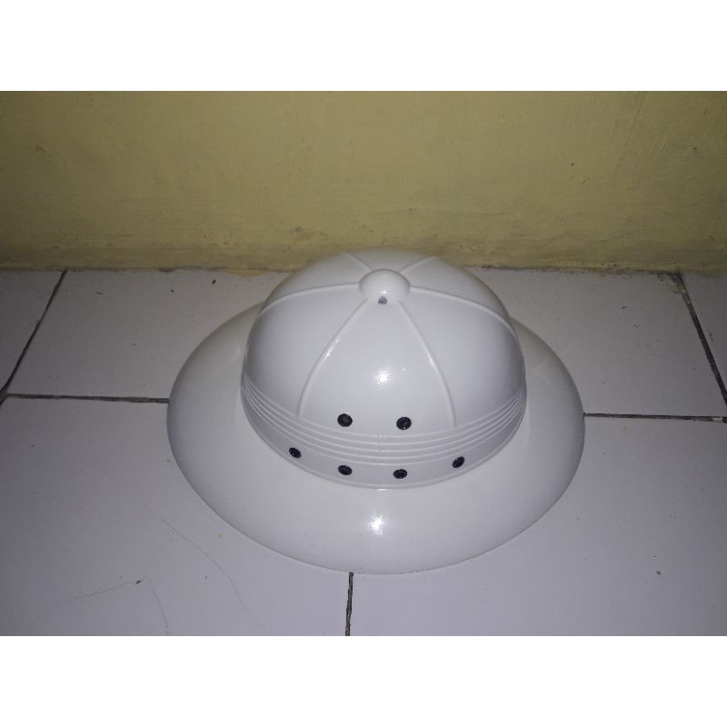 Jual topi demang sepeda onthel topi polka onthel topi demang plastik ...