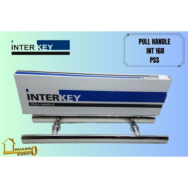 Jual Pull Handle Stainless Tarikan Pintu Interkey 168 PSS | Shopee Indonesia
