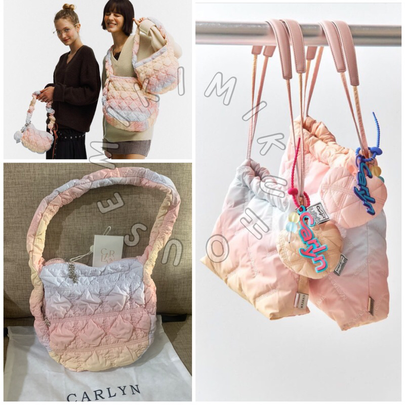 Jual OFFICIAL CARLYN COTTON CANDY BAG POING TWEE SOFT TAS CARLYN KOREA SOFT LARGE MEDIUM TWEE ...
