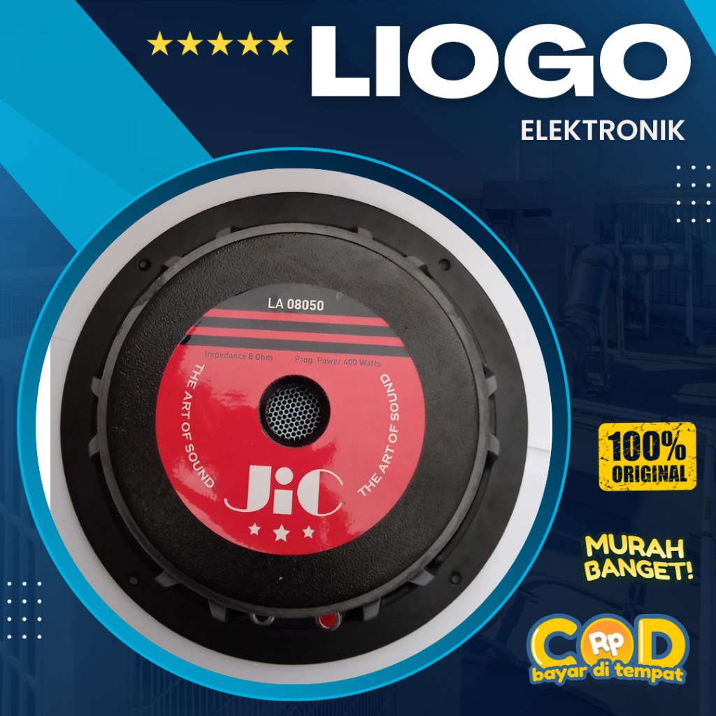 Jual Speaker JIC 8 Inch JIC LA 08050 Middle 8 Inch LA 08050 | Shopee Indonesia