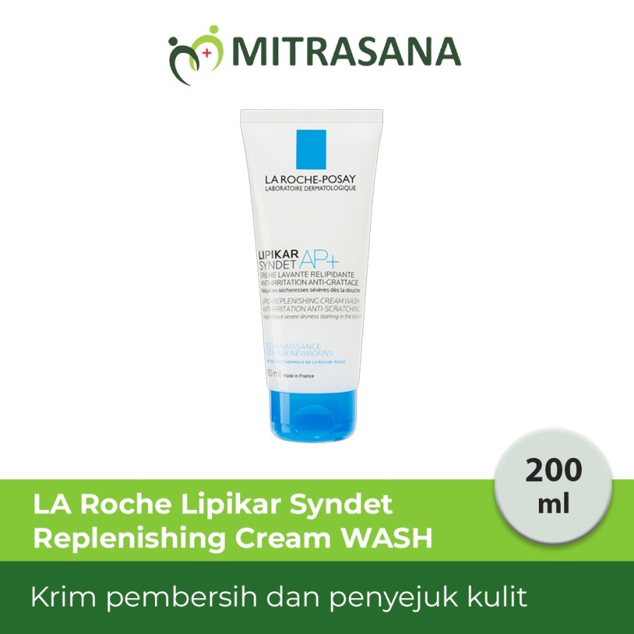 Jual La Roche Posay Lipikar Syndet Ap+ Lipid-Replenishing Cream Wash ...