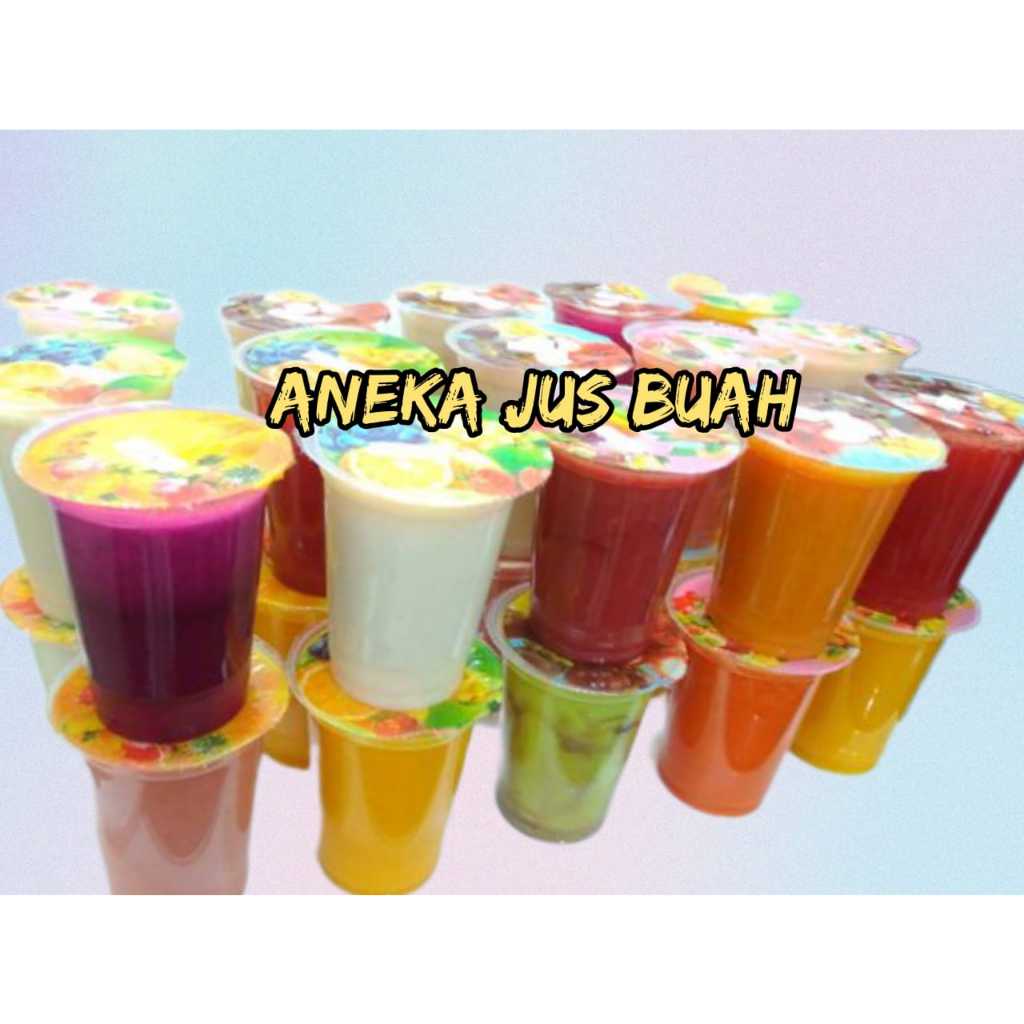 Jual ( PER CUP ) ~ ANEKA ES JUS BUAH SEGAR ( KHUSUS GOSEND) | Shopee ...