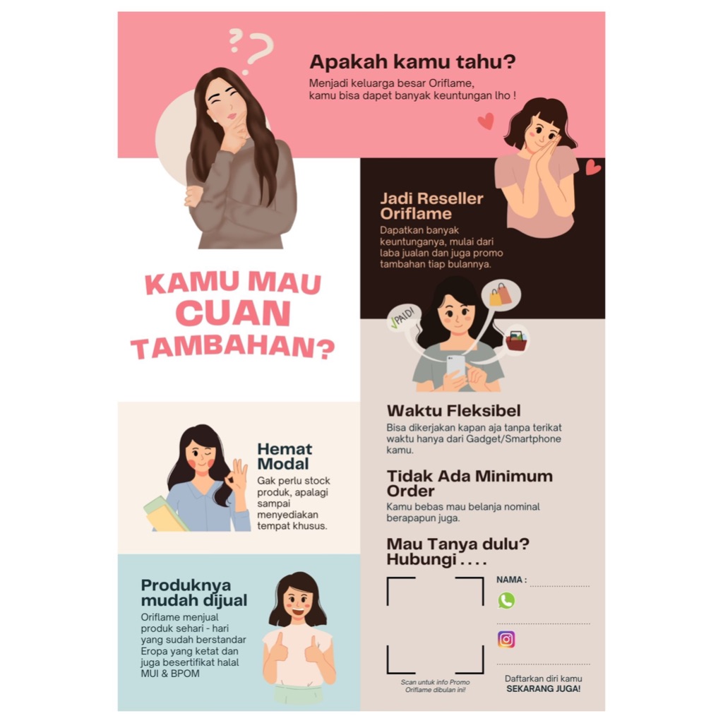 Jual CETAK FLYER REKRUT CUSTOM | CETAK 1 SISI | BAHAN ARTPAPER 120 GSM ...