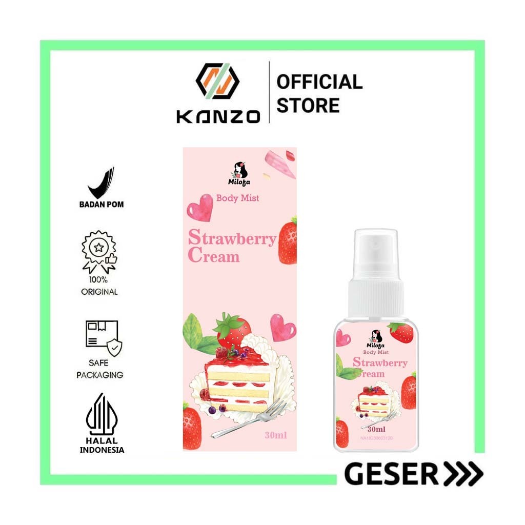 Jual Kanzo - [BPOM] Body Mist Milofa 30ml Premium / Parfum Body Mist ...