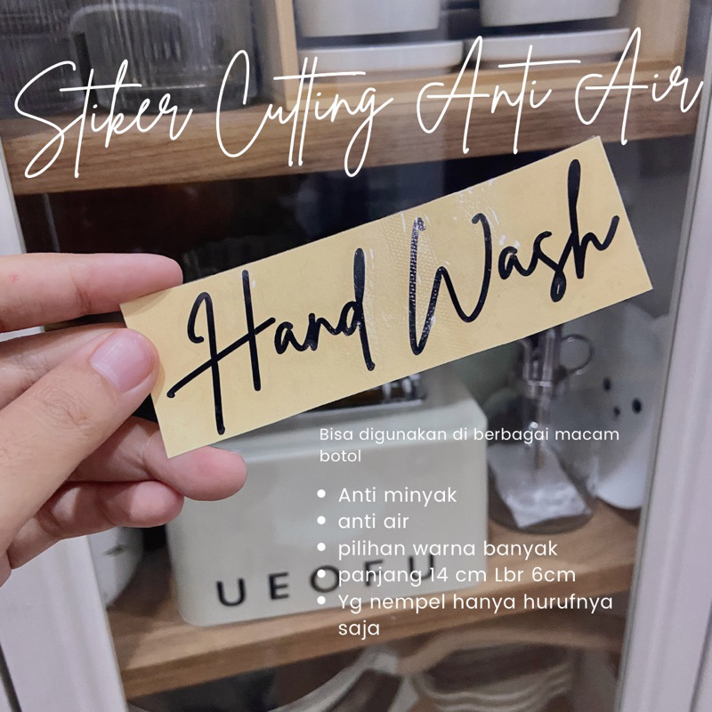 Jual STIKER CUTTING VARIASI SABUN FONT BRTNEY MEDIUM ANTI AIR | Shopee ...
