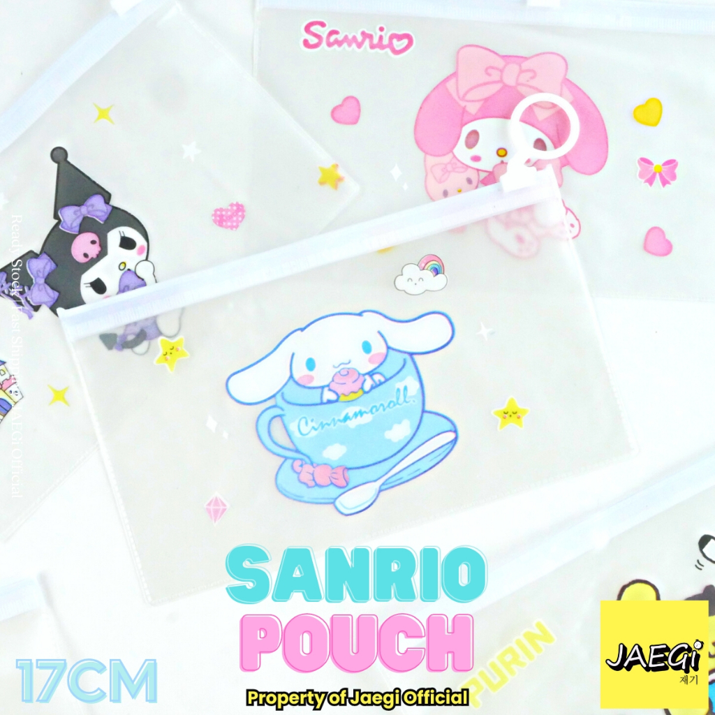 Jual JAEGi - Pouch / Map Transparan Sanrio Edition 10 x 17 cm Premium ...