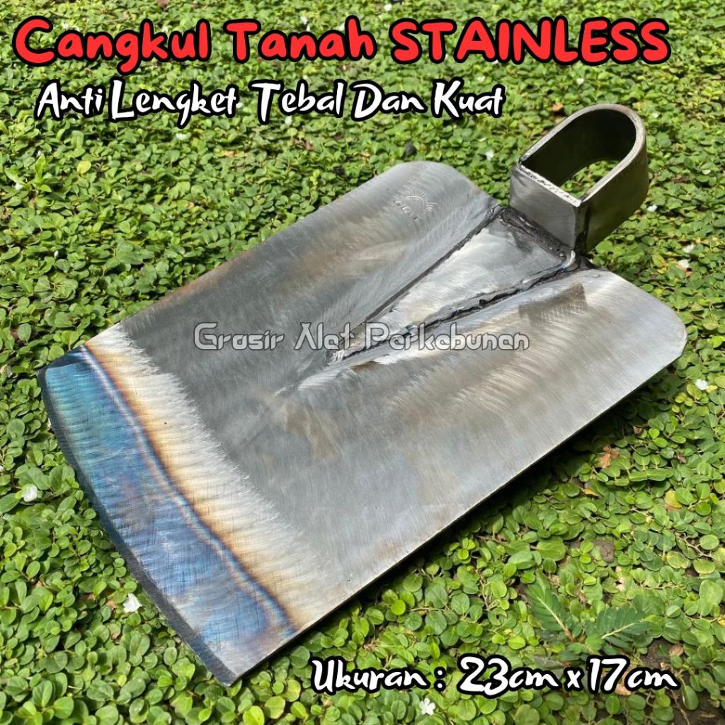 Jual Cangkul Bahan Stainless Anti Karat/ Cangkul Pacul Baja Stainless ...