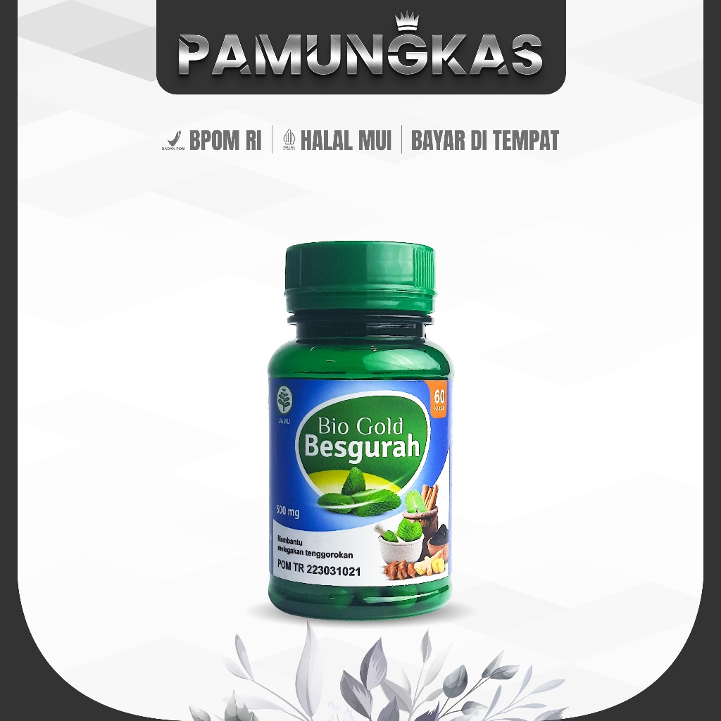 Jual Kapsul BESGURAH Meredakan Pernapasan, Obat Batuk, Menghilangkan ...