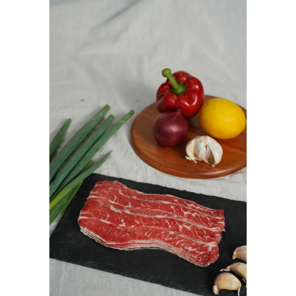 Jual AUST SHORT RIBS BONELESS | BEEF GALBI KARUBI SHABU SLICE | KOREAN ...