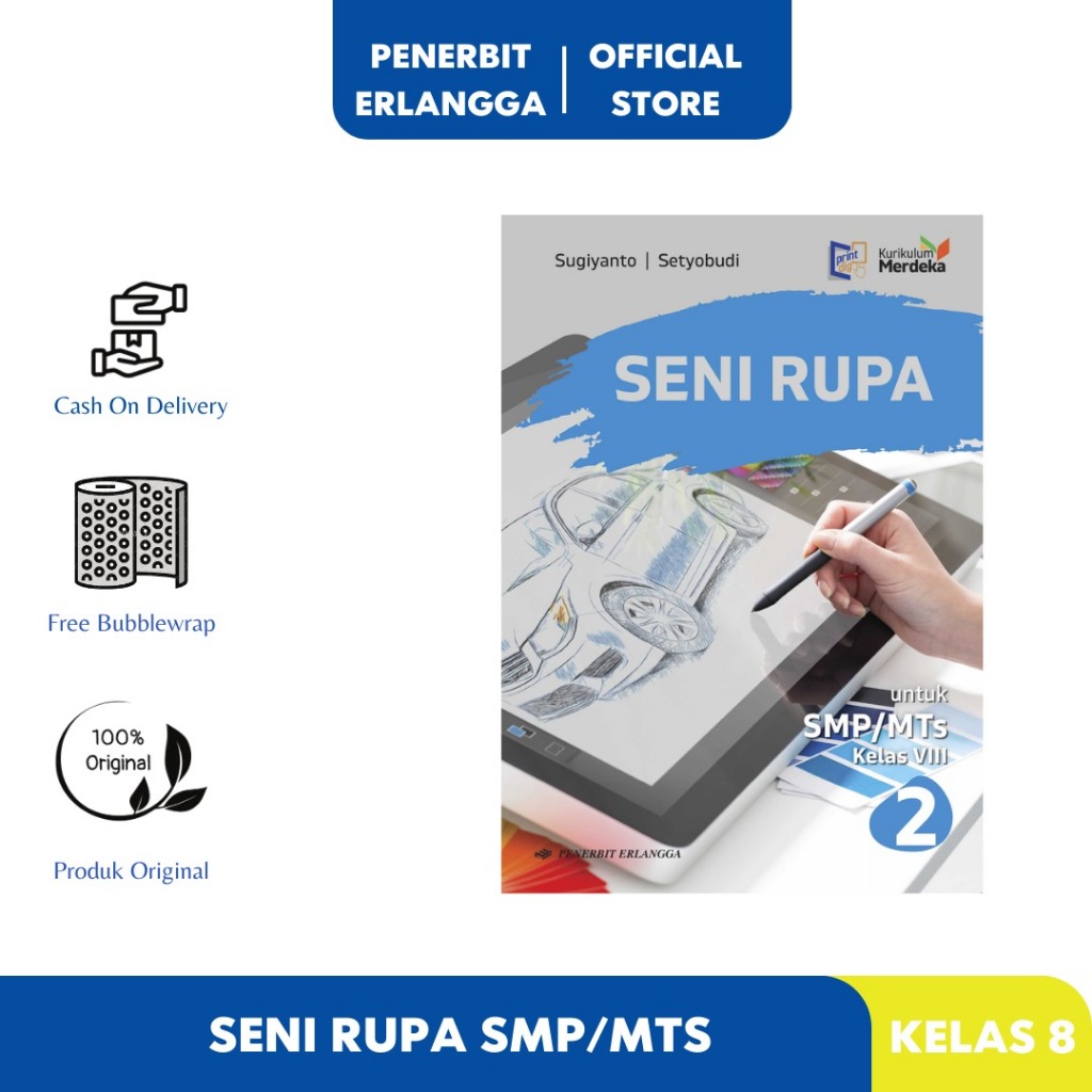 Jual [Erlangga Official] Seni Rupa Smp/Mts Kelas 8 - Kurikulum Merdeka | Shopee Indonesia