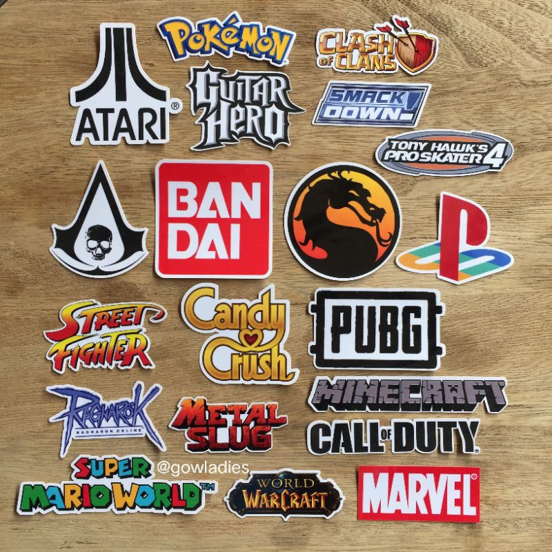 Jual STICKER GAMES PLAY STATION PUBG SMACKDOWN - Stiker Aesthetic ...