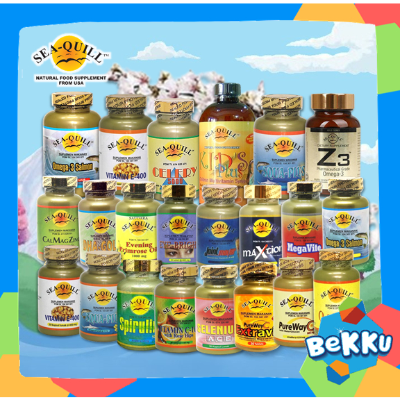Jual Sea Quill Vitamin Series - Sea-Quill Suplemen Tubuh - Vitamin ...
