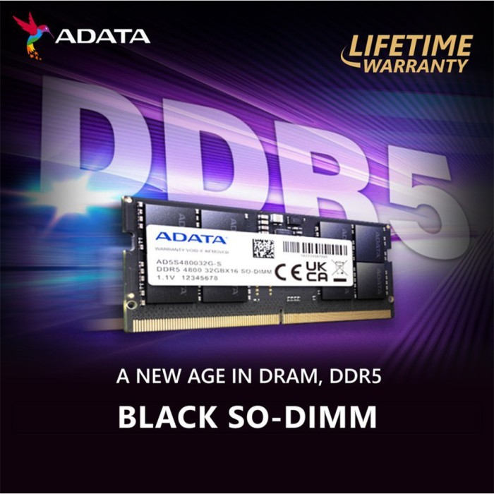 Jual Adata Ram Ddr5 5600mhz 16gb Sodimm Memory Laptop Shopee Indonesia