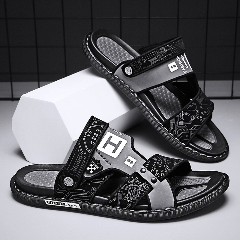 Jual sandal slop pria distro sandal pria sandal gunung pria sendal ...