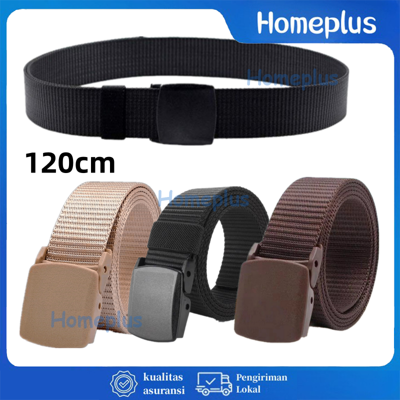 Jual HomePlus Ikat Pinggang Pria Canvas Kain Nylon Tactical Military ...