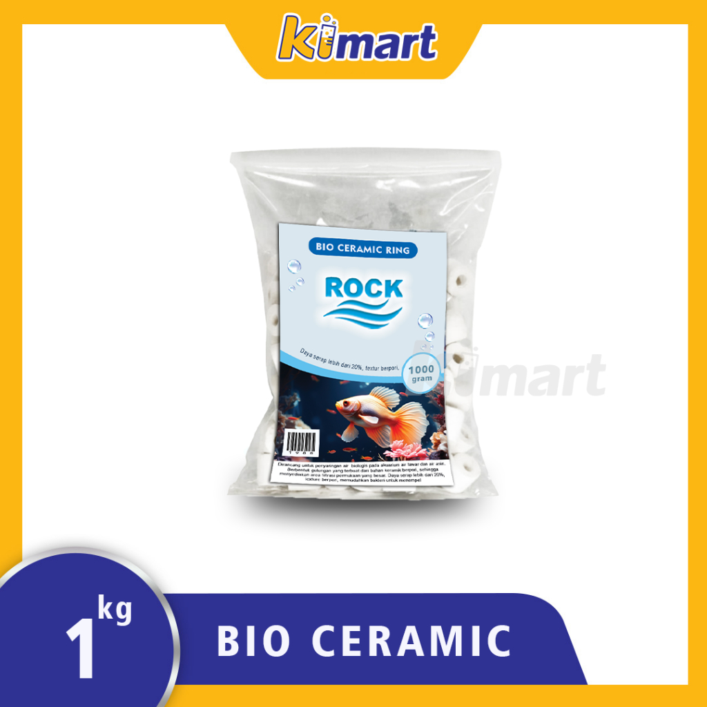 Jual BIO RING BIO CARE CERAMIC RING FILTER AQUARIUM AQUASCAPE UKURAN ...