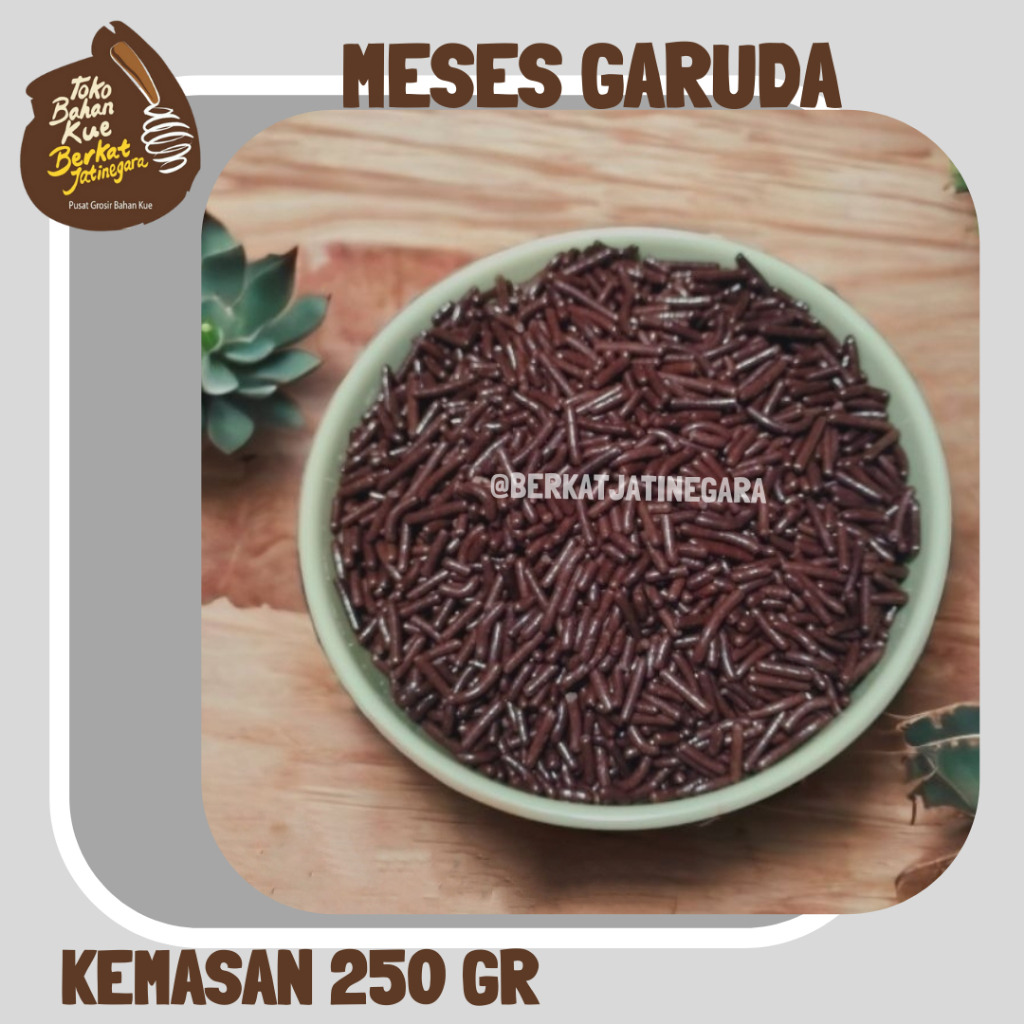 Jual MESES GARUDA KEMASAN 250 GR / MESES / TOPPING | Shopee Indonesia