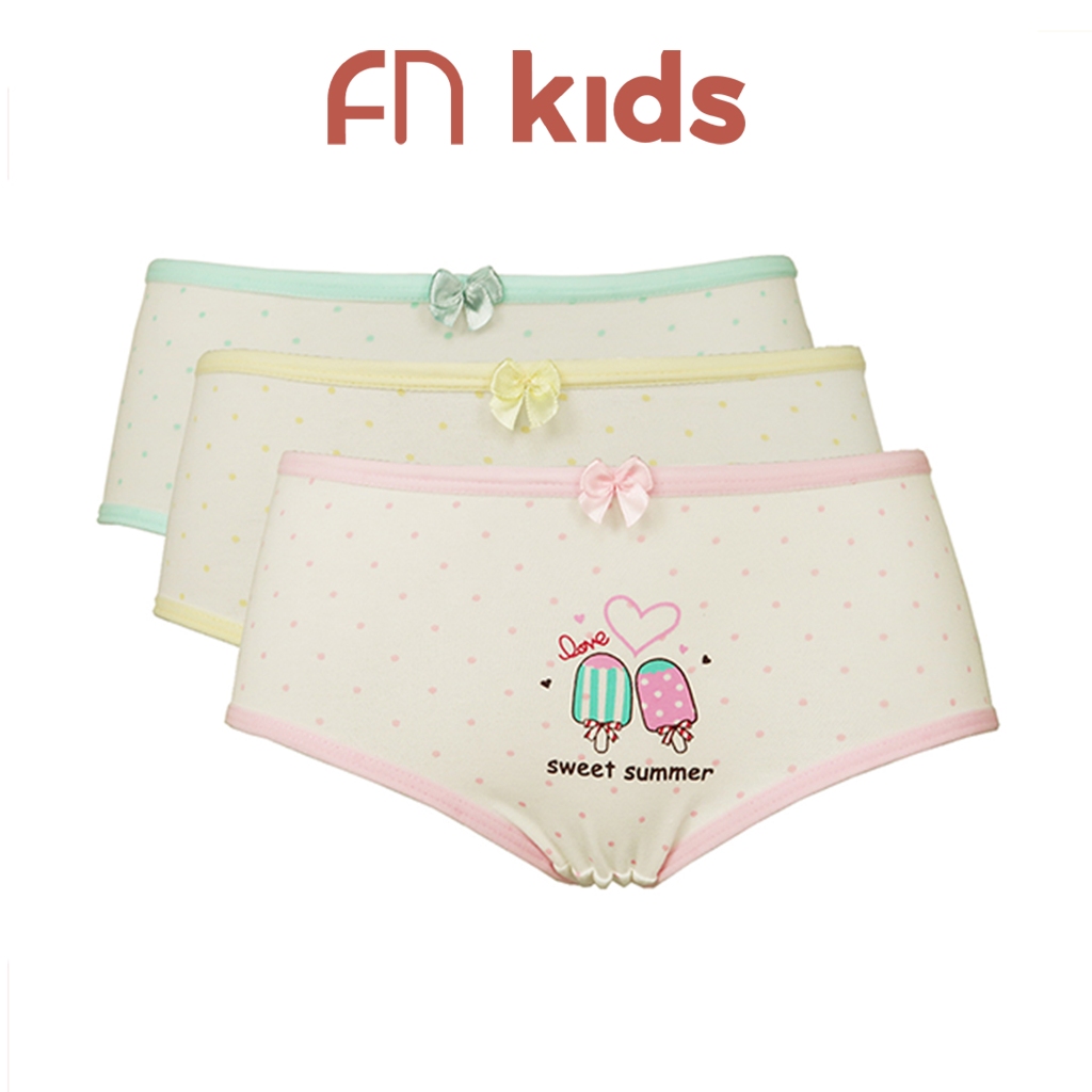 Jual FN Kids Cotton Blend Brief 3 pcs NTKC 3409 | Shopee Indonesia