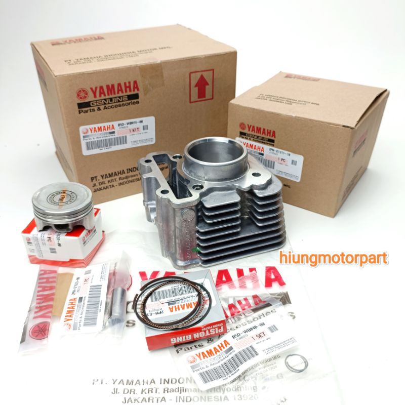 Jual BLOK SEHER ASSY + PISTON KIT FREEGO FAZZIO MIO GEAR MIO M3 MIO Z SOUL GT 125 LED FINO 125 ...