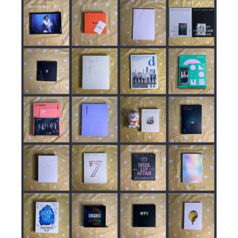 Jual Album Only BTS (MOTS 7, Skool Luv Affair / SLA SA, Butter, LY ...