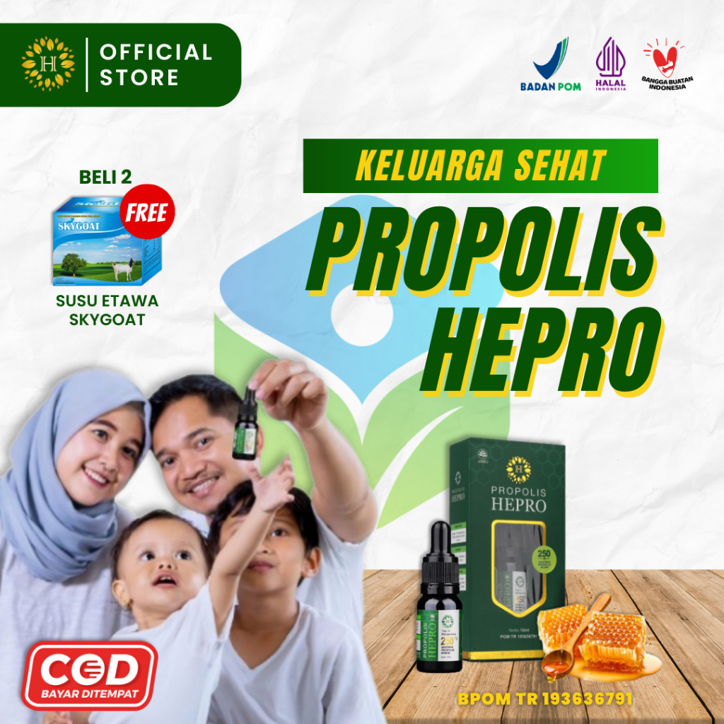 Jual Propolis Hepro Herbal Keluarga Sehat - Obat Herbal Flu, Batuk ...